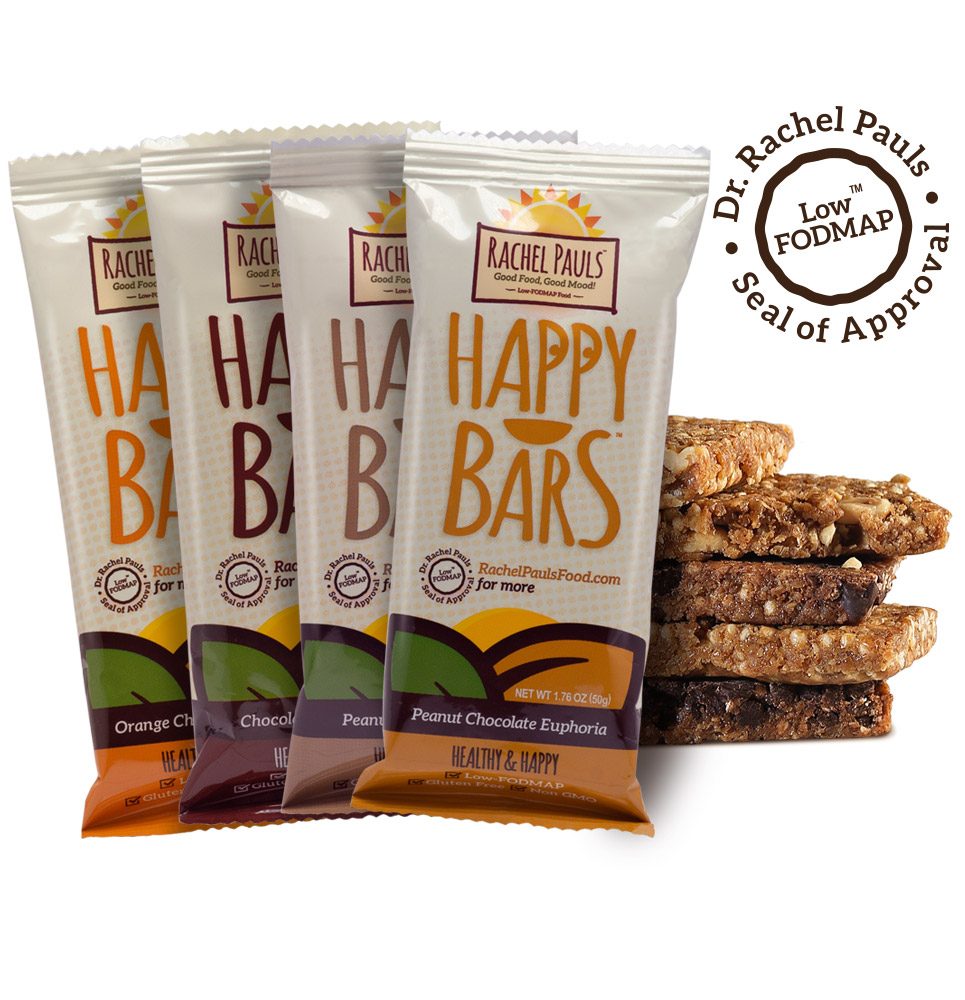 Low FODMAP Protein Bars - Happy Bars | Rachel Pauls Food