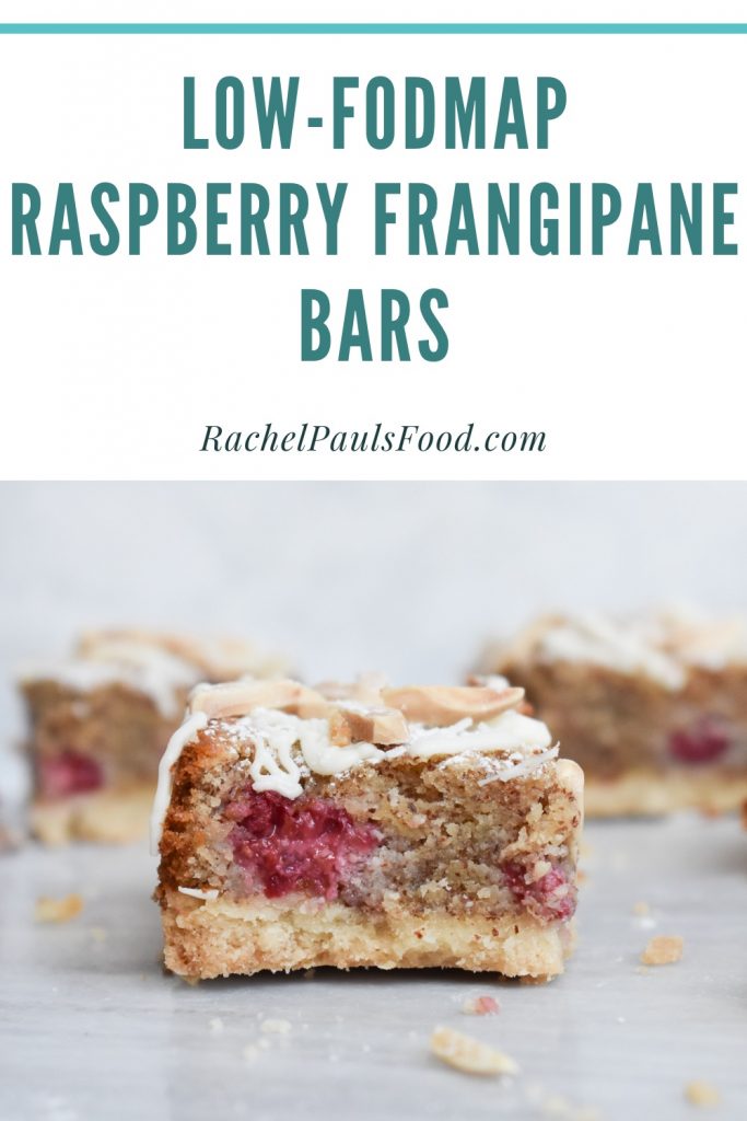 Gourmet Low-FODMAP Raspberry Frangipane Bars with White Chocolate ...