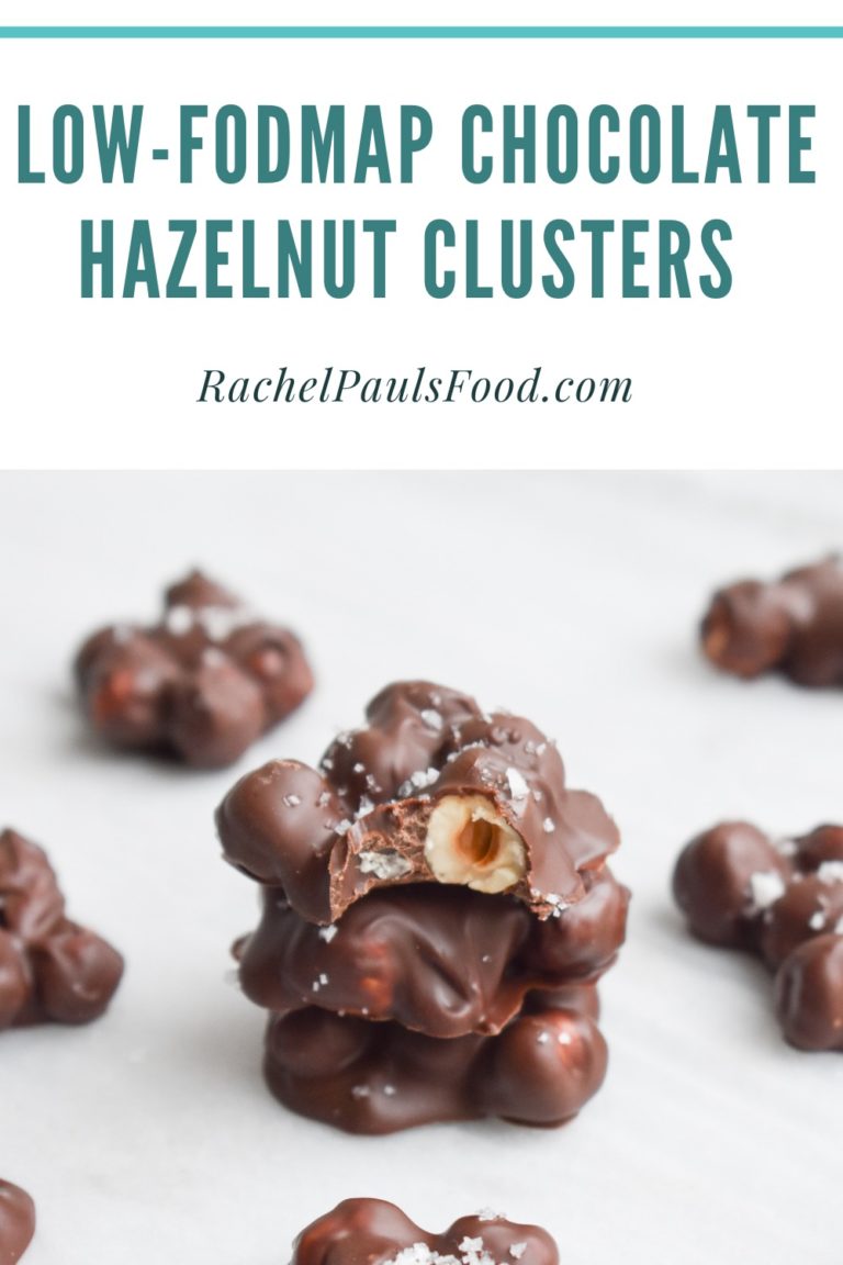 Low-FODMAP Salted Chocolate Hazelnut Clusters; Gluten-free, Vegan ...